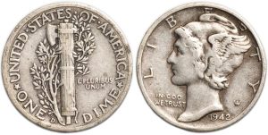 1942 Mercury Dime Value Guide | Coins & Collections