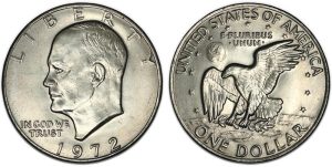 1972 Eisenhower Dollar Value Guide | Coins & Collections